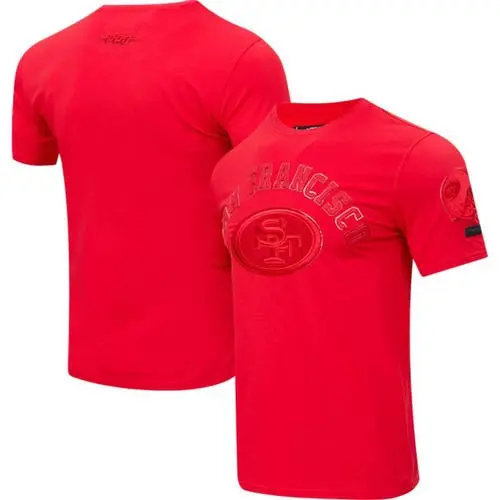 PRO STANDARD San Francisco 49ers Triple T-shirt - Red | Editorialist