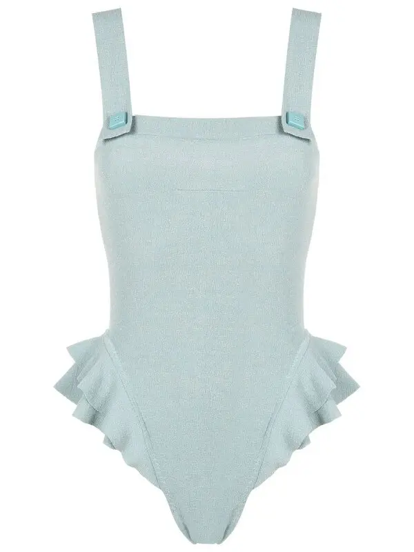 CLUBE BOSSA Barres One-piece Swimsuit - Blue