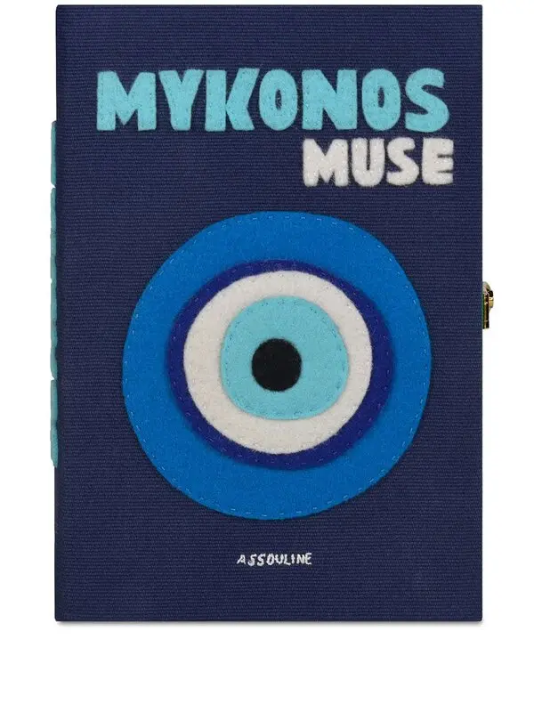 Assouline Mykonos Book Clutch