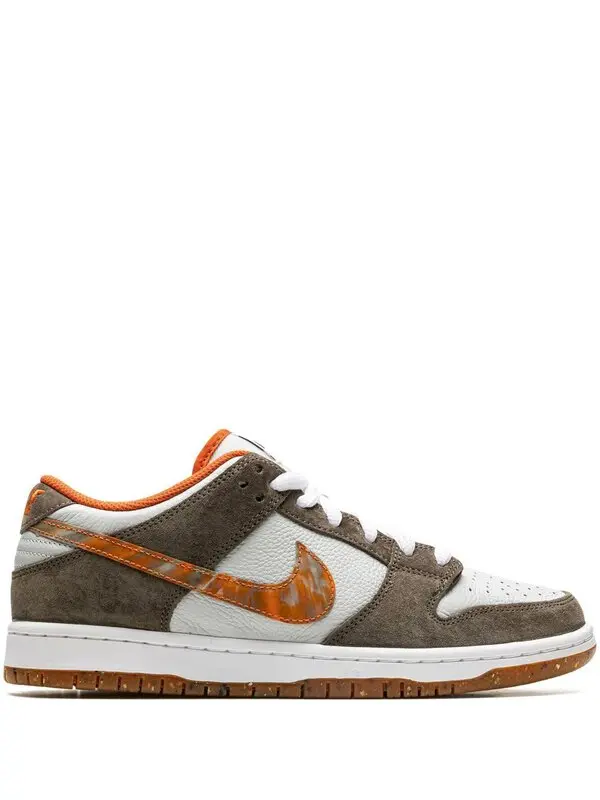 Nike X Crushed Dc Sb Dunk Low Pro Qs Sneakers - Green