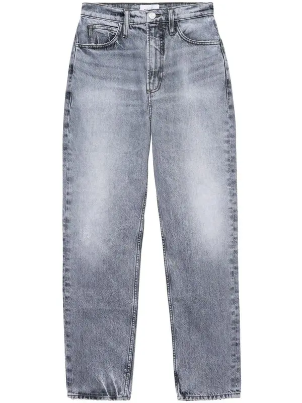 FRAME Mid-rise Straight Jeans