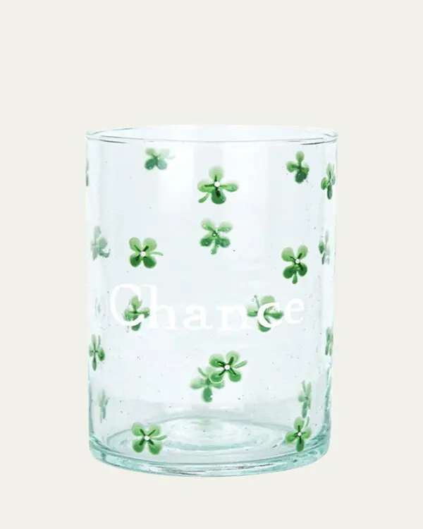 MARIN MONTAGUT Trefle Chance Drinking Glass
