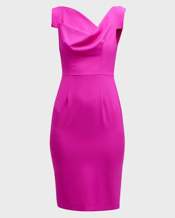 Black Halo Jackie Cady Bi-stretch Dress - Vibrant Pink