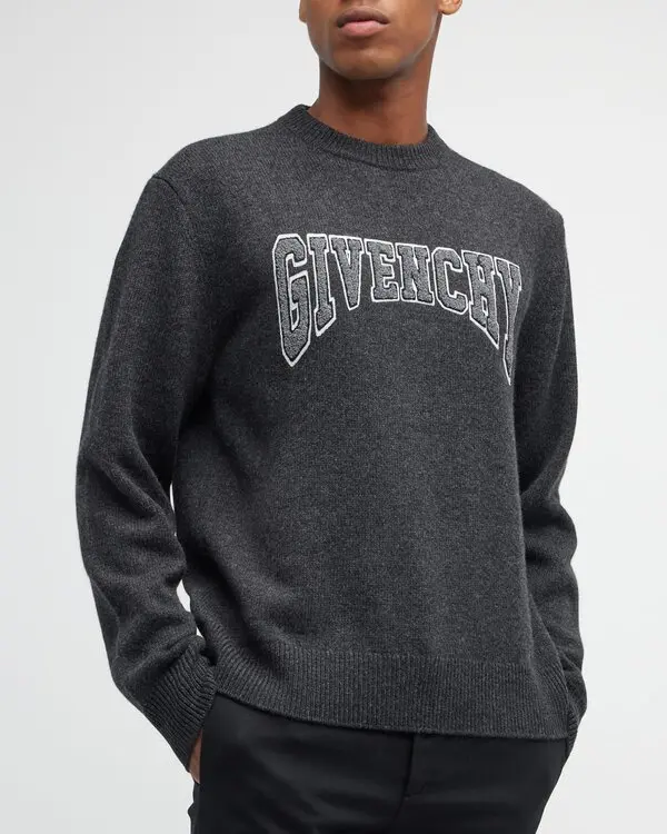 Buy Givenchy Towel Varsity Logo Sweater - Black/natural At 36% Off ...