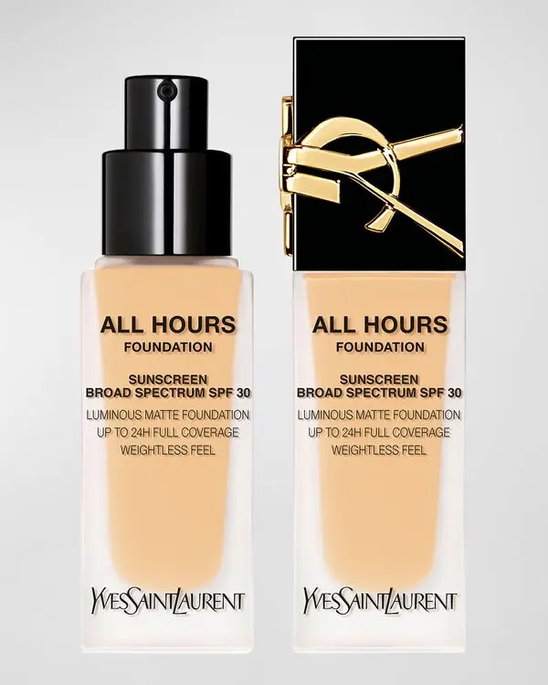Saint Laurent 0.85 Oz. All Hours Luminous Matte Foundation - Lw1