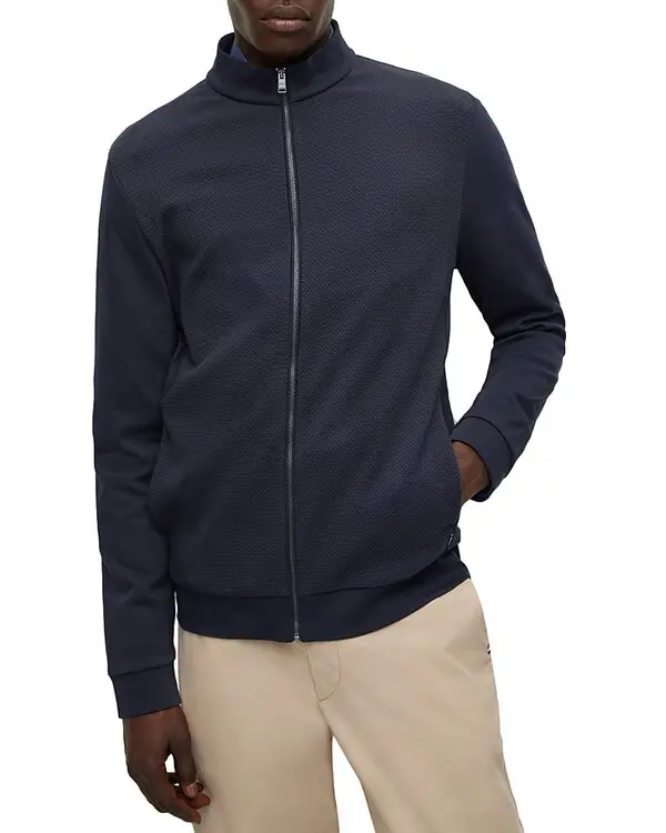 Hugo Boss Skiles Textured Zip-up Jacket