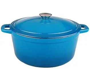 BERGHOFF Neo 5-qt Cast Iron Oval Covered Dutch Ven