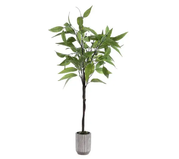 SAFAVIEH Faux 48.8 Eucalyptus Potted Tree