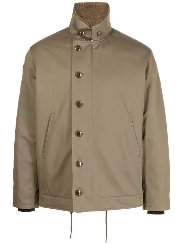 LEATHERSMITH OF LONDON Button-down Shirt Jacket