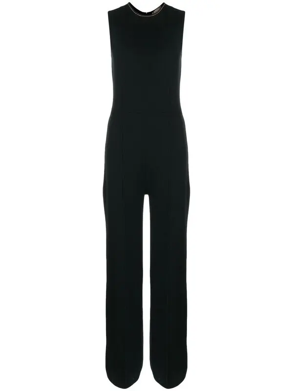 N.peal Fine-ribbed Tailored Jumpsuit