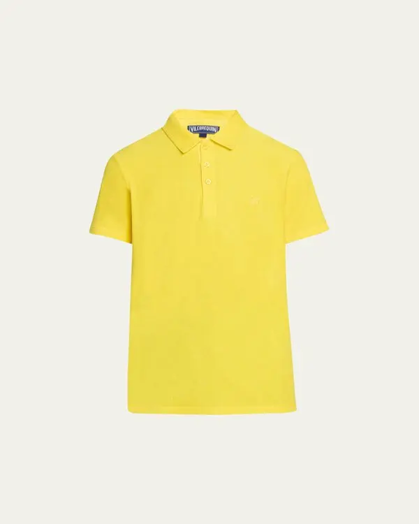Vilebrequin Organic Terry Polo Shirt - Soleil