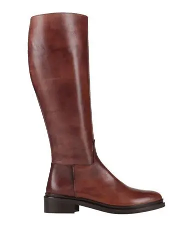 BALDININI Leather Riding Boots - Brown