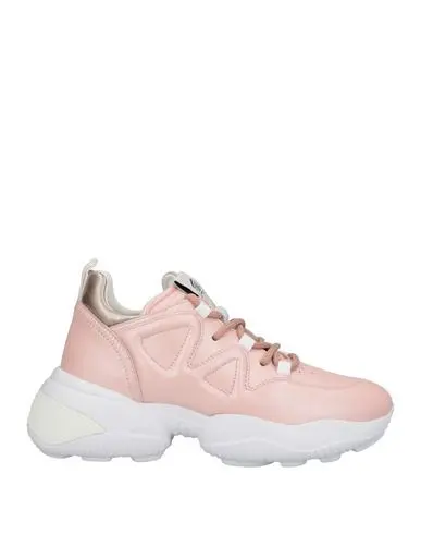 Hogan Soft Leather Chunky Sneakers - Pink