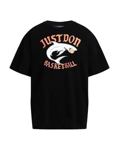 JUST DON T-shirt Size Cotton - Black