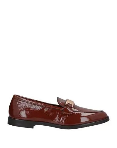 BALDININI Leather Loafers - Brown