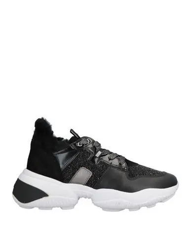 Hogan Leather Chunky Sneakers