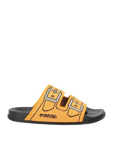 Marni Knitted Sandals - Mandarin