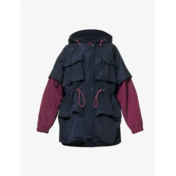 Barbour X Roksanda Barbour International X Roksanda Veenu Oversized ...