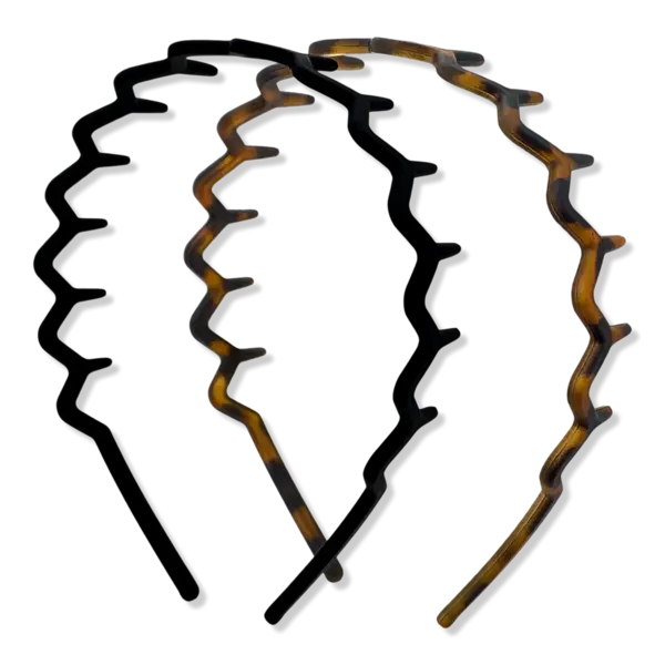 KITSCH Zigzag Headbands - One-color