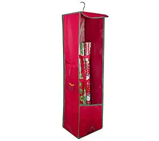 NORTHLIGHT 36' Vertical Red/green Hanging Stora Ge Bag