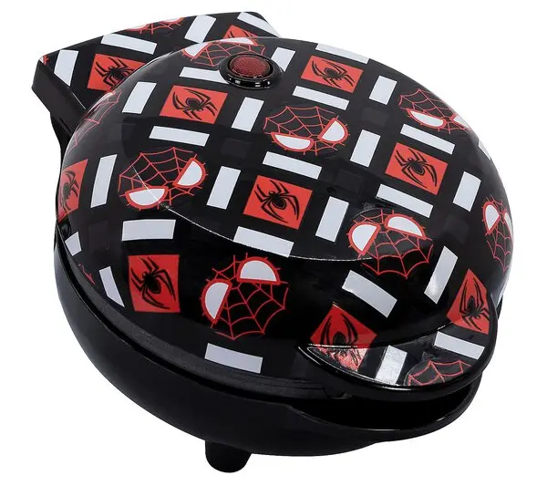 UNCANNY BRANDS Marvel Mini Waffle Maker- Miles Orales