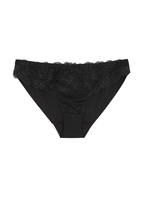 Simone Perele Reve Lace Briefs - Black
