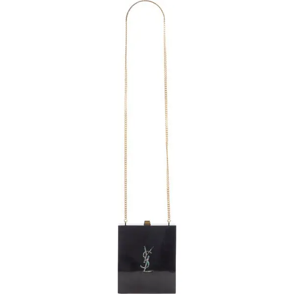 Saint Laurent Box Bag - Nero//oro