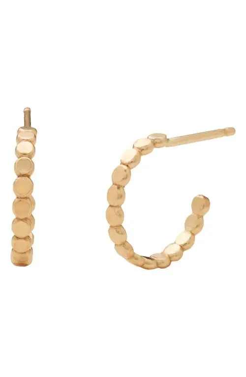MADE BY MARY Poppy Hoop Earrings