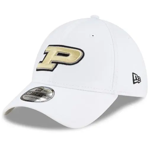 New Era Purdue Boilermakers Campus Preferred 39thirty Flex Hat - White ...
