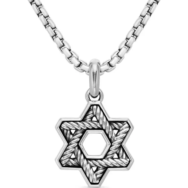 David Yurman Star Of David Pendant