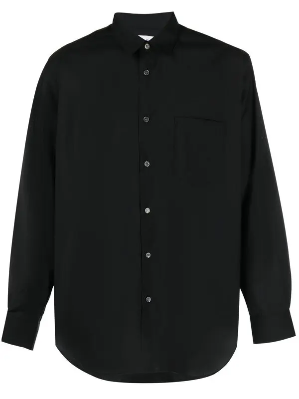 Comme Des Garçons Classic Button-up Shirt - Black