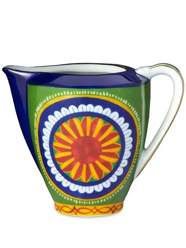 Dolce & Gabbana Carretto Siciliano Porcelain Creamer - Blue