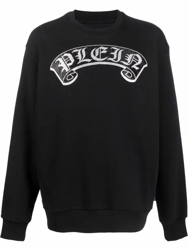 Philipp Plein Logo-print Sweatshirt - Black