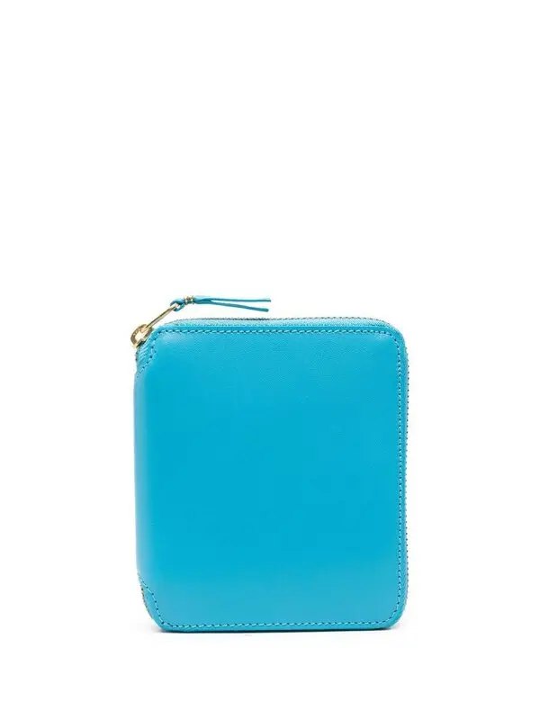 Comme Des Garçons Colour Zip-fastening Leather Wallet