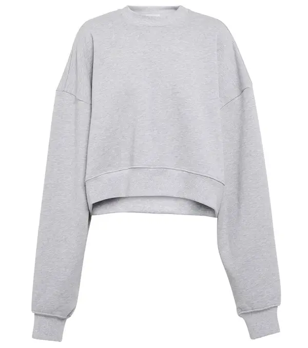 Wardrobe.NYC X Hailey Bieber Cotton Sweatshirt - Grey
