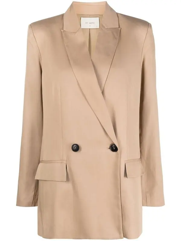 ST. AGNI Double-breasted Blazer