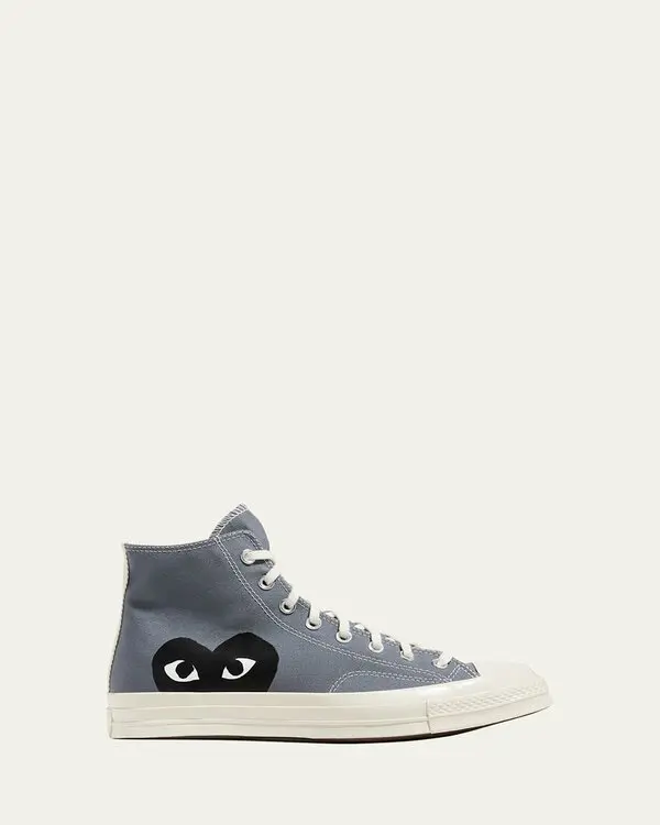Comme Des Garçons X Converse Chuck Taylor High-top Sneakers - Gray