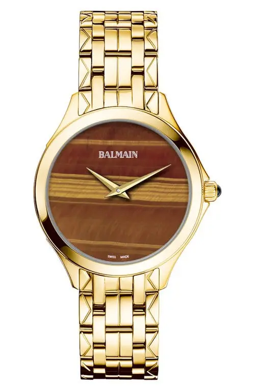 BALMAIN WATCHES Flamea Bracelet Watch - Gold/ Brown