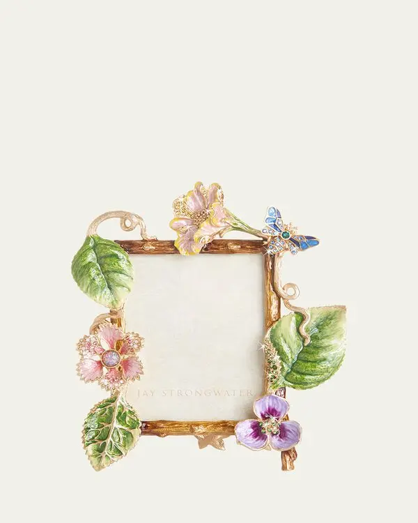 JAY STRONGWATER Dutch Floral Frame, 3" X 4 - Multi