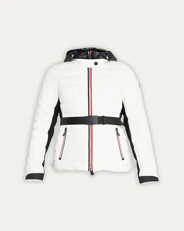 Moncler Bruche Utility Puffer Jacket - White