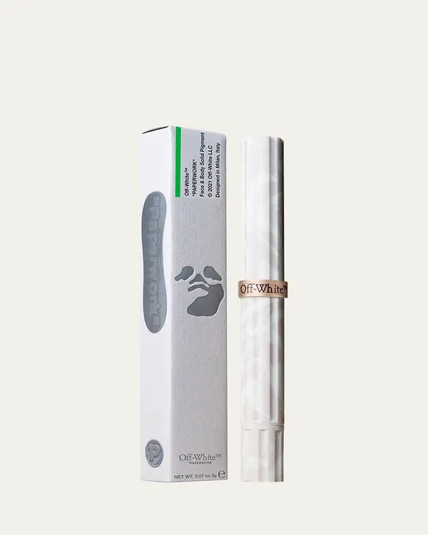 Off-White Paperwork Imprint Face & Body Solid Pigment, Lucid