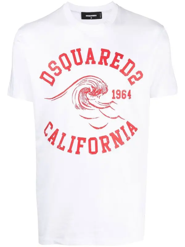 Dsquared2 Graphic-print Short-sleeve T-shirt