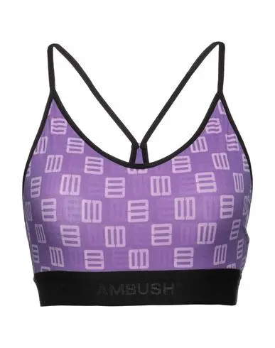 AMBUSH Logo-print Sports Top - Purple