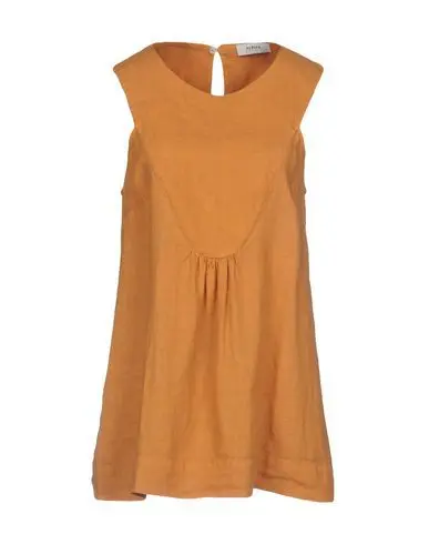 Alpha Studio Woven Sleeveless Top - Yellow