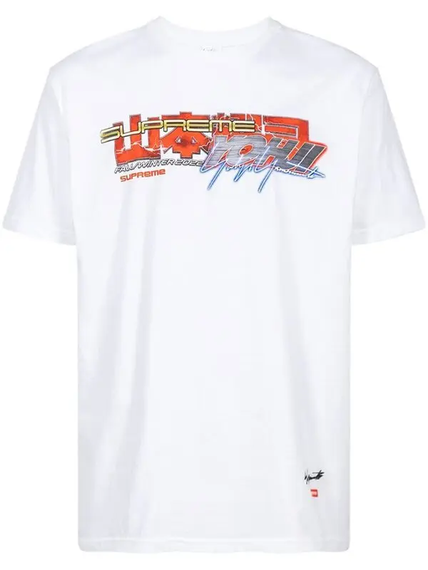 Supreme X Yohji Yamamoto Tekken T-Shirt - White | Editorialist