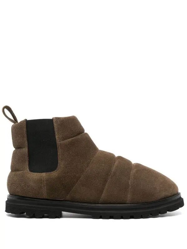 Nanushka Quilted Chelsea Boots - Brown