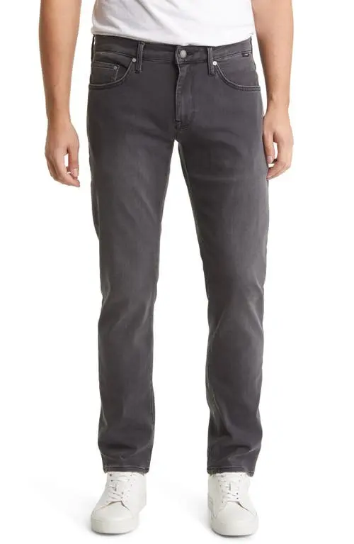 MAVI Marcus Slim Straight Leg Jeans - Mid Smoke Supermove