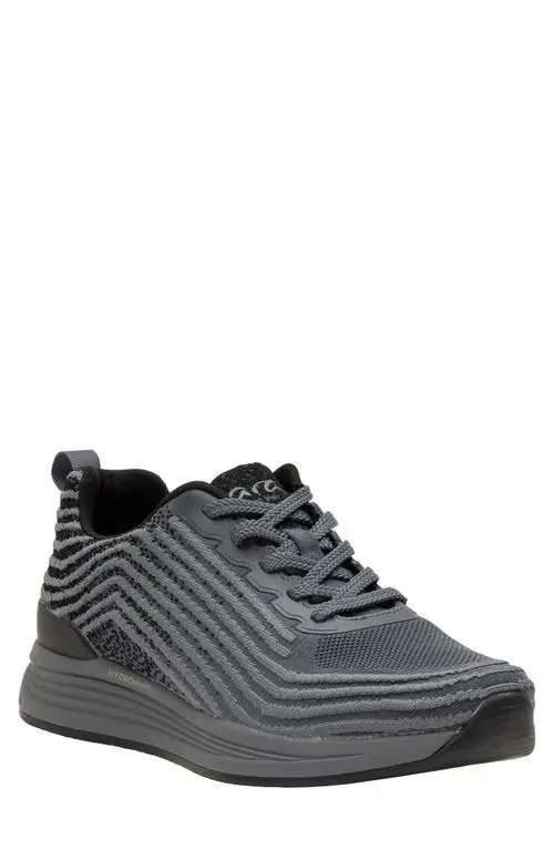 ARA Charles Water Resistant Sneaker - Grey/black