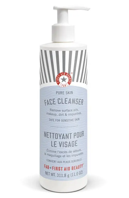 FIRST AID BEAUTY Pure Skin Facial Cleanser - No Color