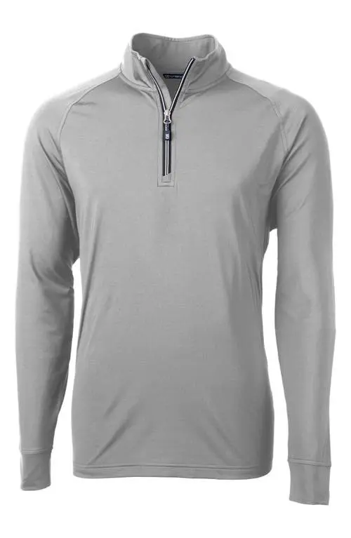 Cutter & Buck Adapt Knit Quarter Zip Pullover - Polished